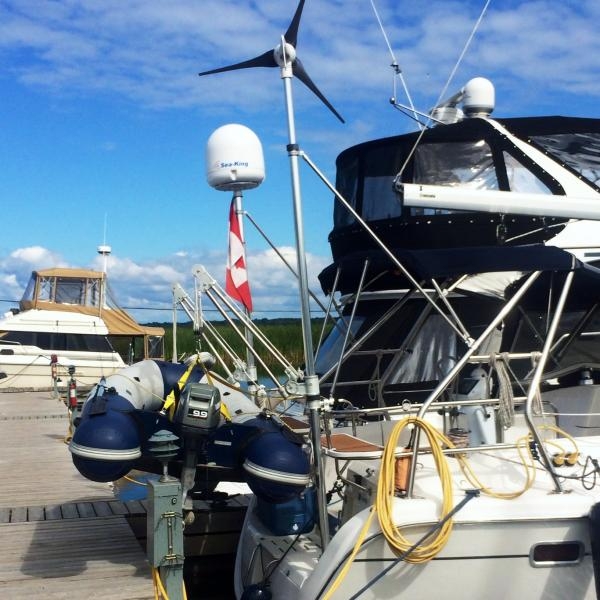 Radar, Wind Generator and Solar Poles